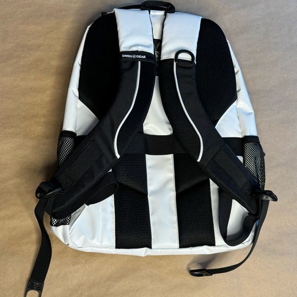 SwissGear | Bags | Swissgear Cecil 555 Laptop Backpack White Vinyl ...